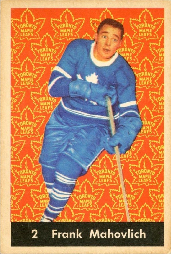 Frank Mahovlich: 1961-62 Parkhurst 2 - Hockey Card Collection