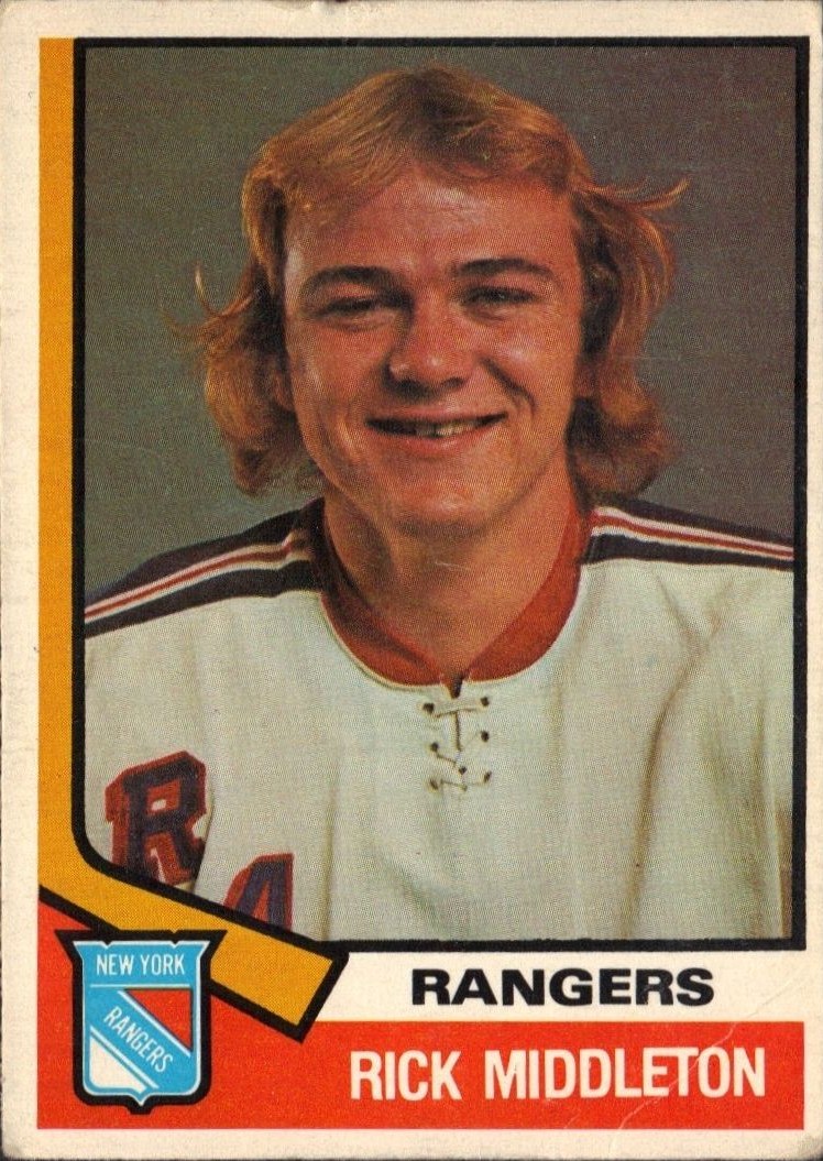 Rick Middleton: 1974-75 O-Pee-Chee 304 - Hockey Card Collection