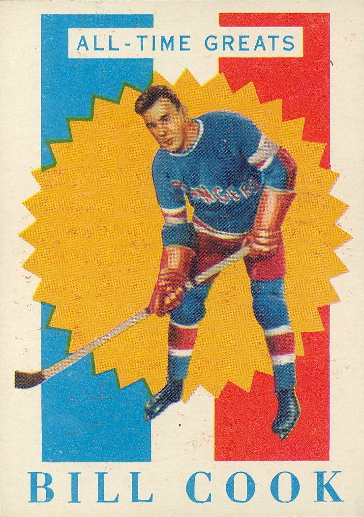 Bill Cook: 1960-61 Topps 10 - Hockey Card Collection
