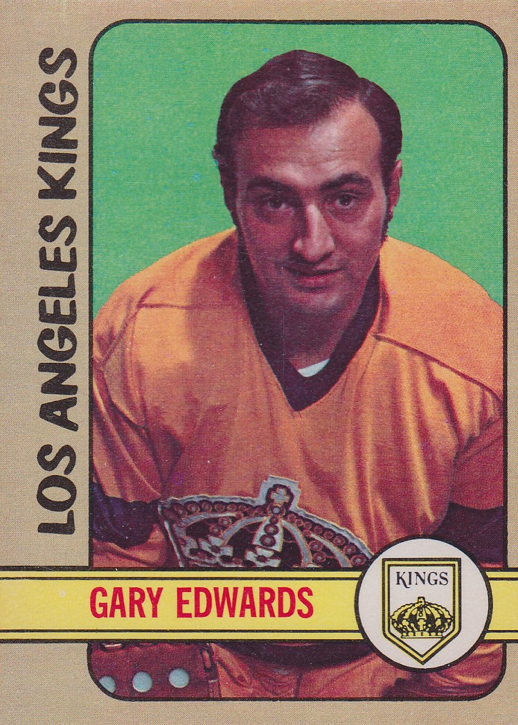 Gary Edwards: 1972-73 O-Pee-Chee 113 - Hockey Card Collection