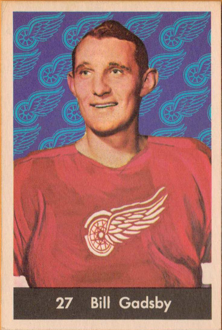 Bill Gadsby: 1961-62 Parkhurst 27 - Hockey Card Collection