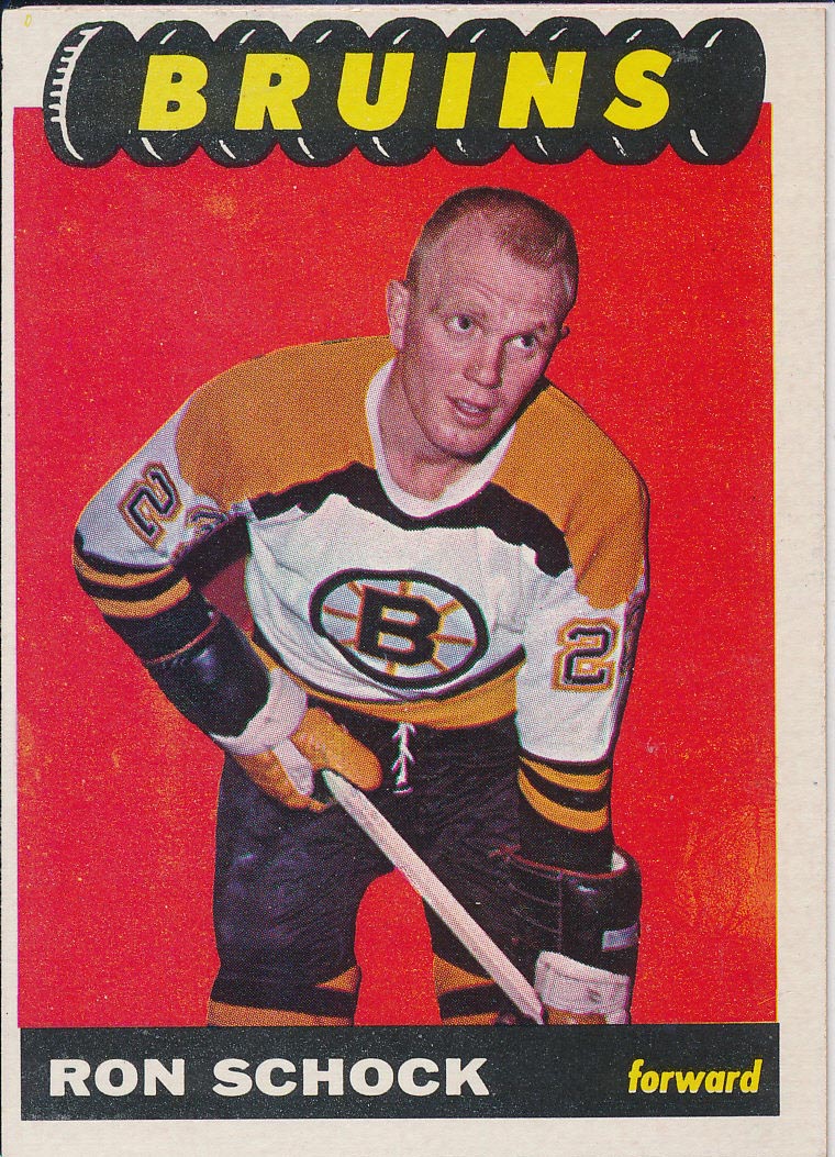 Ron Schock: 1965-66 Topps 36 - Hockey Card Collection