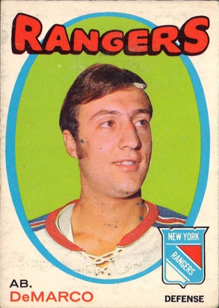 Ab DeMarco: 1971-72 O-Pee-Chee 90 - Hockey Card Collection
