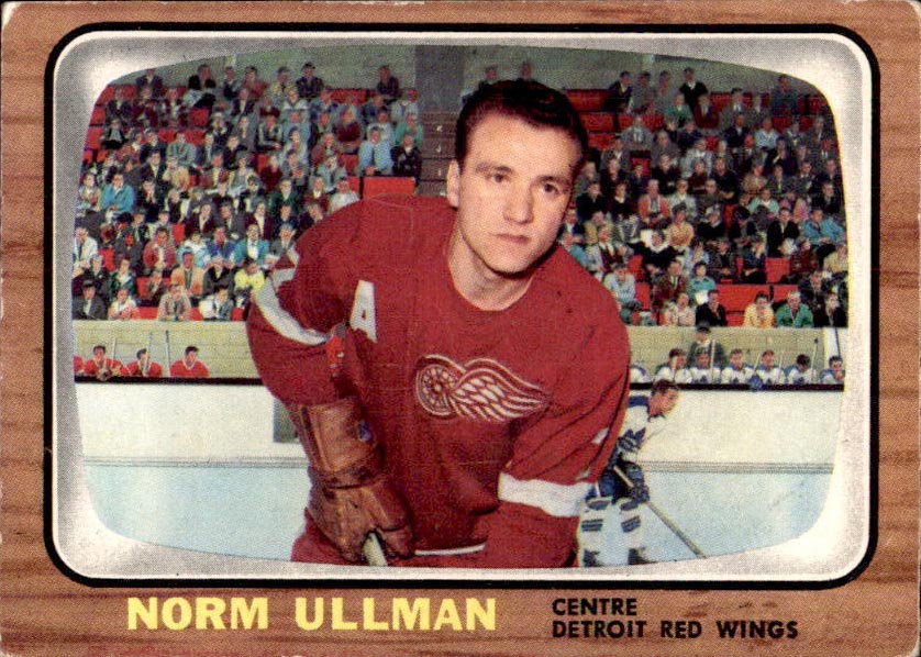 Norm Ullman: 1966-67 Topps 52 - Hockey Card Collection