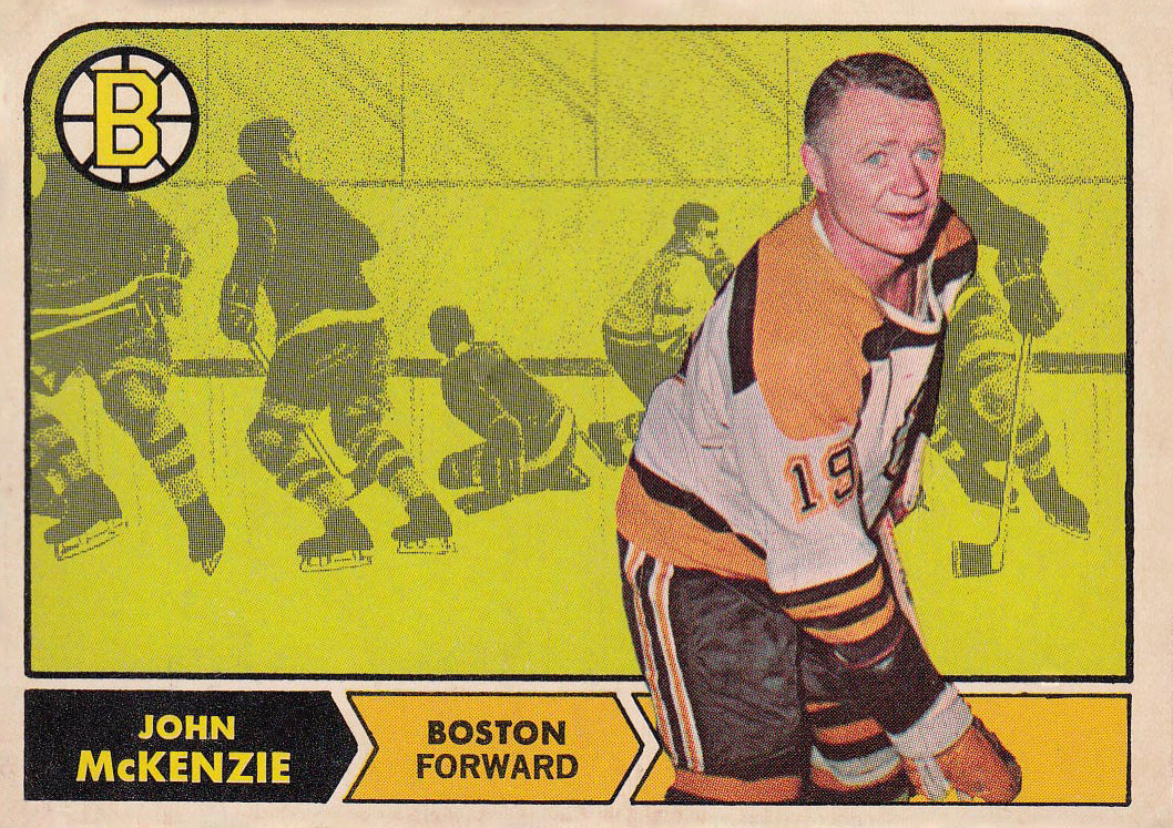 John McKenzie: 1968-69 O-Pee-Chee 9 - Hockey Card Collection