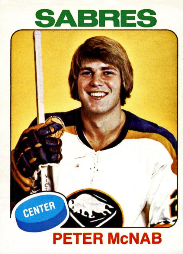 Peter McNab: 1975-76 O-Pee-Chee 252 - Hockey Card Collection